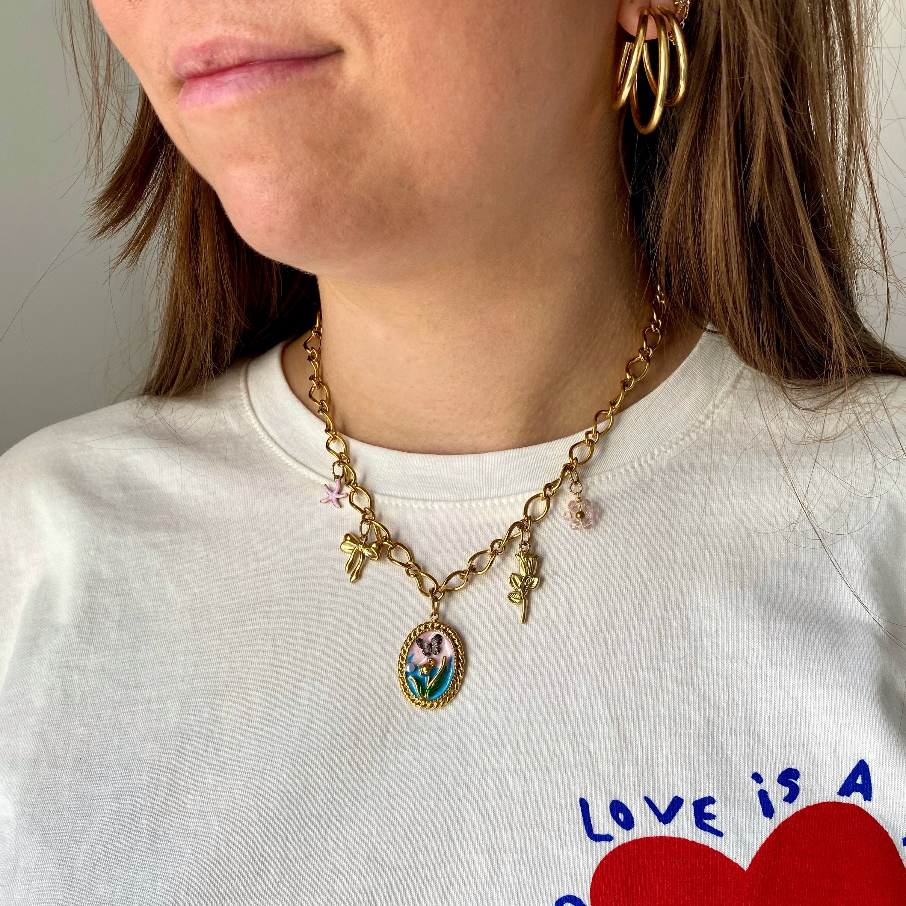 Collier Charms "Mauricette" | Siostra Collection